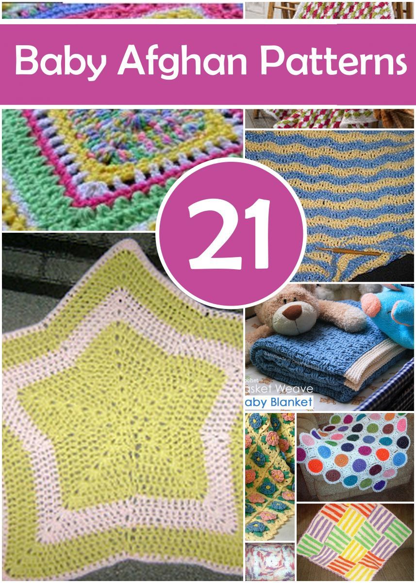 26 Baby Afghan Patterns | AllFreeCrochetAfghanPatterns.com