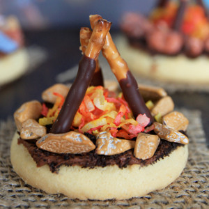 The Coolest Campfire Cookies | AllFreeKidsCrafts.com
