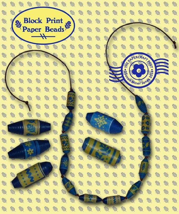How to Make Paper Beads with Printable Templates | AllFreePaperCrafts.com