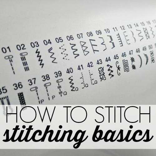 How to Stitch: Stitching Basics | AllFreeSewing.com