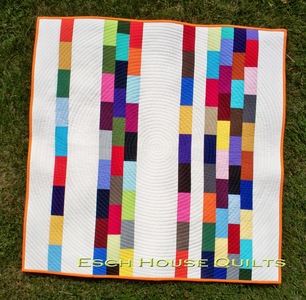 Nordic Ribbons Baby Quilt Pattern | FaveQuilts.com