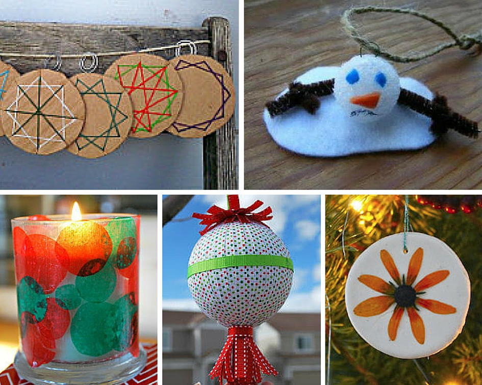 40 Fun Kids Craft Ideas For Homemade Christmas Decorations 40-fun-kids-craft-ideas-for-homemade-christmas-decorations