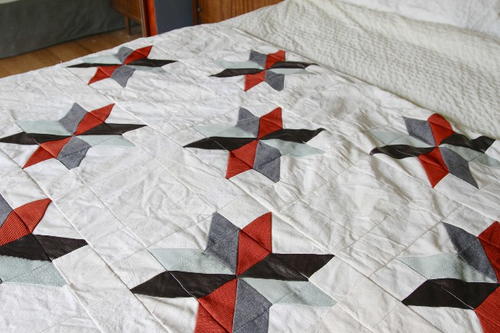 Easy Star Quilt Pattern | FaveQuilts.com