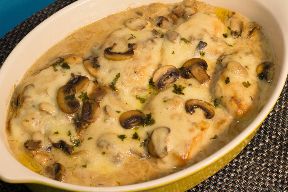 Comforting And Creamy Chicken Gloria Casserole