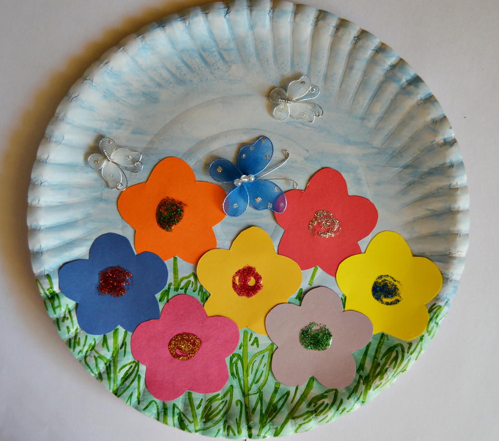 Paper Plate Spring Garden AllFreeKidsCrafts paper-plate-spring-garden-allfreekidscrafts