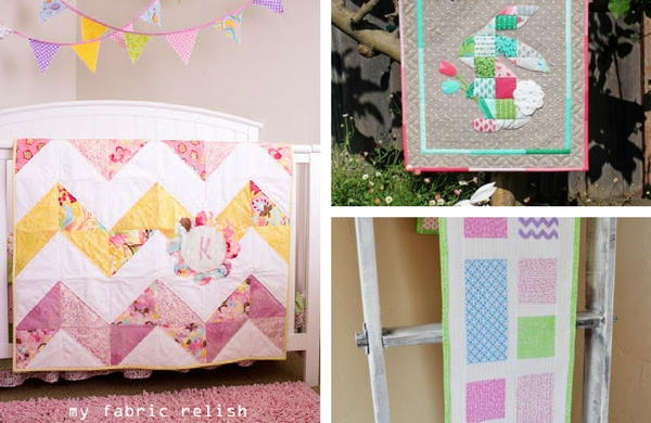 24 Sweet Spring Quilt Patterns and Easter Sewing Projects | FaveQuilts.com