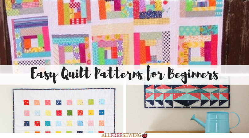45+ Easy Quilt Patterns for Beginners | AllFreeSewing.com