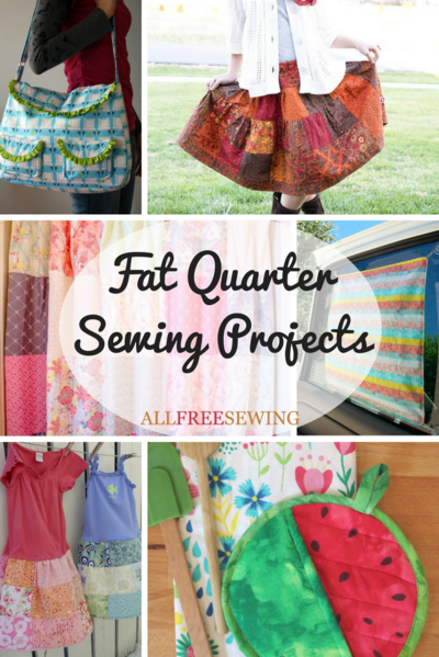 37 Fat Quarter Sewing Projects | AllFreeSewing.com